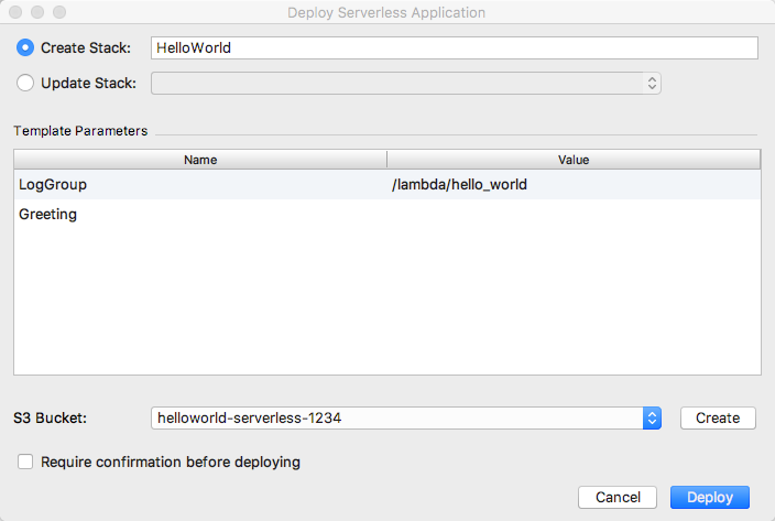 AWS Toolkit for IntelliJ